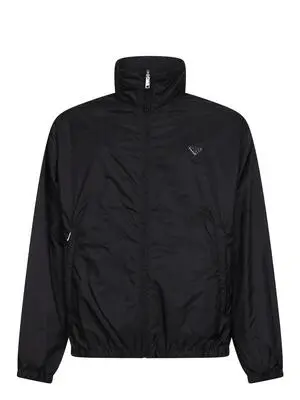 Prada Zip-up Reversible Jacket - Black / Blue