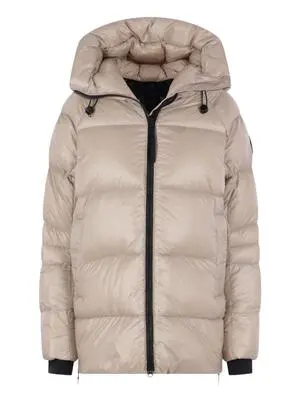 Canada Goose Cypress Puffer Hooded Jacket - Nude
