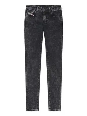DIESEL® Babhila Mid-rise Skinny Jeans - Black
