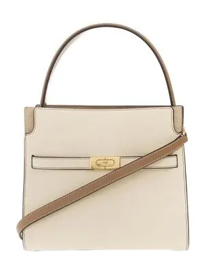 Tory Burch Lee Radziwill Small Tote Bag - Nude