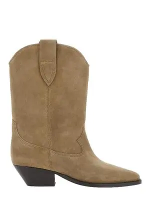 ISABEL MARANT ÉTOILE Isabel Marant Duerto Pointed-Toe Cowboy Boots
