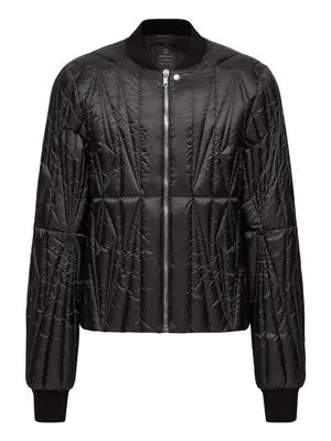 Moncler Geocamo Flight Down Bomber Jacket - Black