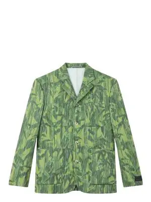 Kenzo Camouflage Tailored Jacket - Green