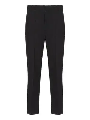 BALMAIN Balmain Double Wool Crepe Trousers