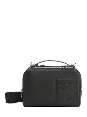 Loewe Logo Patch Mini Camera Bag - Black