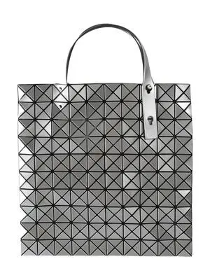Issey Miyake Geometric Top Handle Bag - Silver