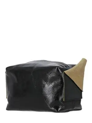 UMA WANG Small Shoulder Bag - Black/mustard