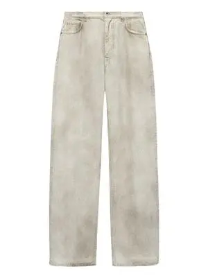 LOEWE Loewe High-Rise Straight-Leg Jeans With Cinched Back