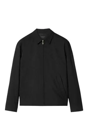 Gucci Gg Wool Zip Jacket - Black