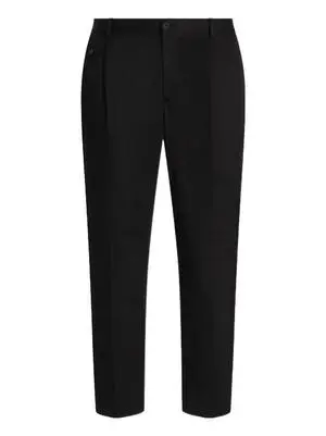 Dolce & Gabbana Slim-cut Trousers - Black
