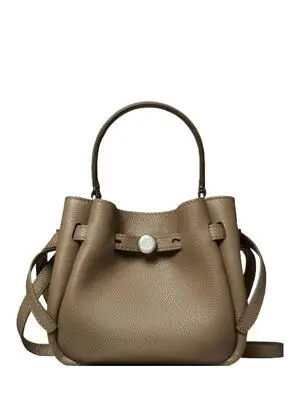 Tory Burch Romy Mini Bucket Bag - Brown