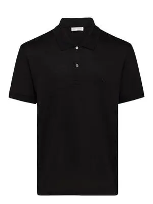 ALEXANDER MCQUEEN Alexander McQueen Logo Embroidered Polo Shirt