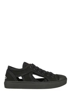 VIVIENNE WESTWOOD Round Toe Casual Shoes - Black