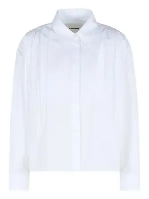 JIL SANDER Long Sleeve Shirt - White