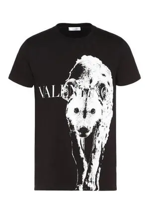 Valentino Garavani Logo T-shirt - Black