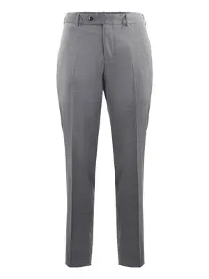PT TORINO Elastic-waist Trousers - Gray
