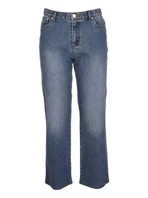 A.p.c. Cropped Sailor Jeans - Blue