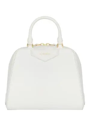 Givenchy Mini Antigona Cube Bag - Ivory White