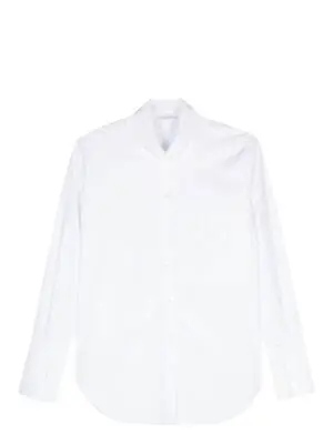Patrizia Pepe Fly-print Cotton Shirt - White