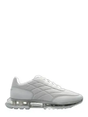 Givenchy Quilted Translucent-sole Sneakers - Gray