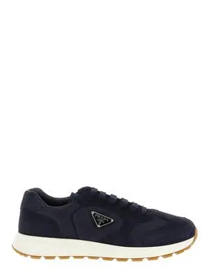 Prada Prada Low Top Sneakers Blue