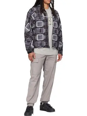 BILLIONAIRE BOYS CLUB Printed Casual Jacket - Black
