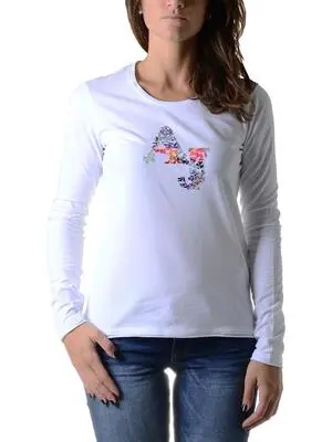 Emporio Armani Long-sleeve Logo T-shirt - Multicolor