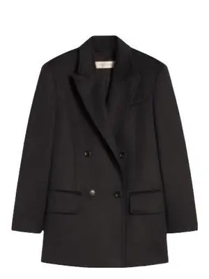 Max Mara Olimpia Double-breasted Blazer - Black