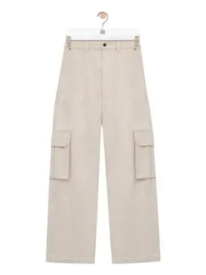 Loewe Cargo Trousers - Light Beige