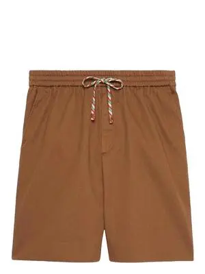 Gucci Drawstring Logo Print Shorts - No