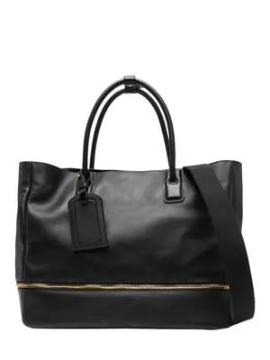 Moschino Double Handle Shoulder Bag - Black