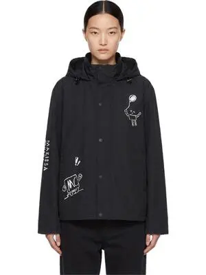 MARISSA CHIARA Hooded Jacket - Black