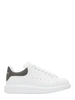 Alexander McQueen Oversized Lace-up Sneakers - White/cool Grey