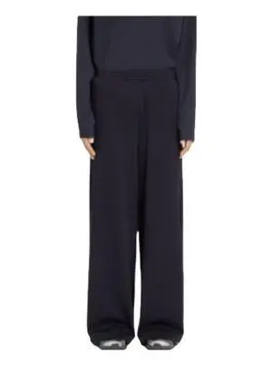 MM6 MAISON MARGIELA X SALOMON Wide-leg Logo Print Trousers - Black