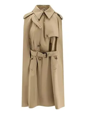 BURBERRY Burberry Double Breasted Belted Trench Coat