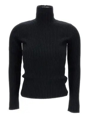 Max Mara Max Mara Aral High-Neck Jumper Black