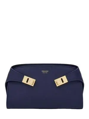 FERRAGAMO Hug Crossbody Bag - Blue