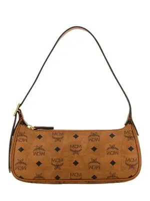 MCM MCM Logo Printed Shoulder Bag