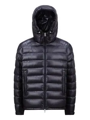 Moncler Besines Zip-up Hooded Down Jacket - Midnight Blue