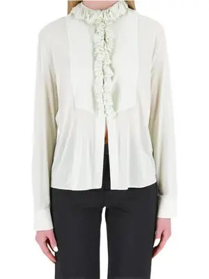 PHILOSOPHY DI LORENZO SERAFINI Philosophy Di Lorenzo Serafini Long Sleeve Ruffle Detail Shirt