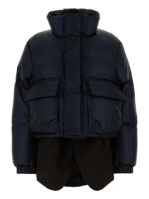 Sacai High-neck Padded Jacket - Black