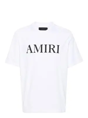 Amiri Logo Printed Crewneck T-shirt - No