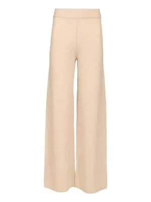 MAX MARA Max Mara Studio Mortiz Knitted Wide-Leg Trousers