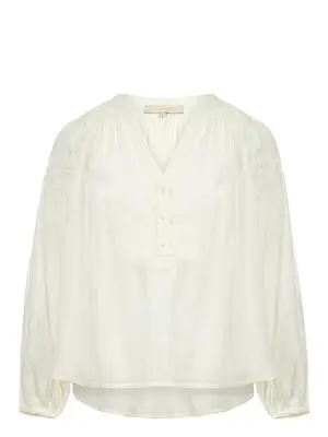 Vanessa Bruno Long-sleeved V-neck Blouse - No