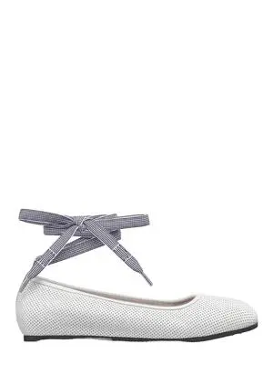 DIOR Dior D-Journey Lace-Up Ballet Flat