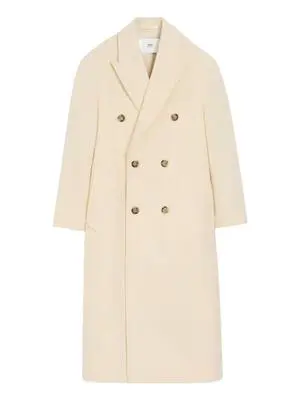 AMI Ami Paris Double Breasted Long Coat