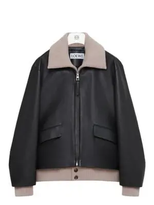 Loewe Nappa Buffalo Skin Jacket - Black