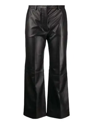 JOSEPH Belt Loop Casual Pants - Black