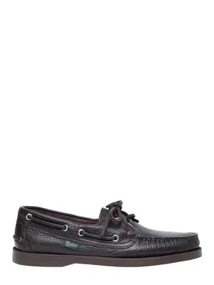 Paraboot Barth Boat Shoes - Black
