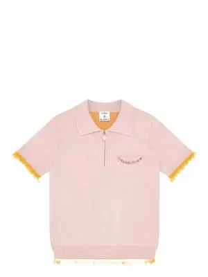 CASABLANCA Casablanca Double Face Knitted Polo Shirt
